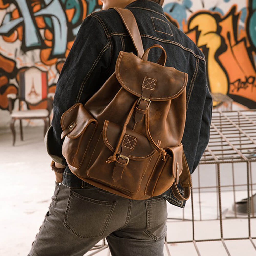 Leather Backpacks Collection | All You Need To Know - Woosir