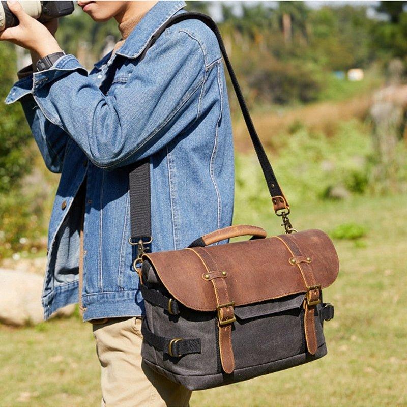 How to Choose the Perfect Canvas Camera Bag | Woosir