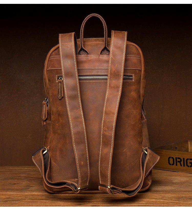 Woosir Vintage Laptop Backpack for Men 15.6 Inch - Woosir